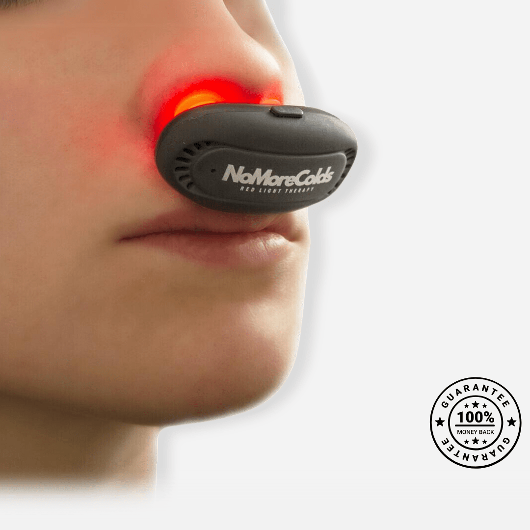 NoMoreColds™ Relief from Colds and Sinusitis with Red Light Therapy